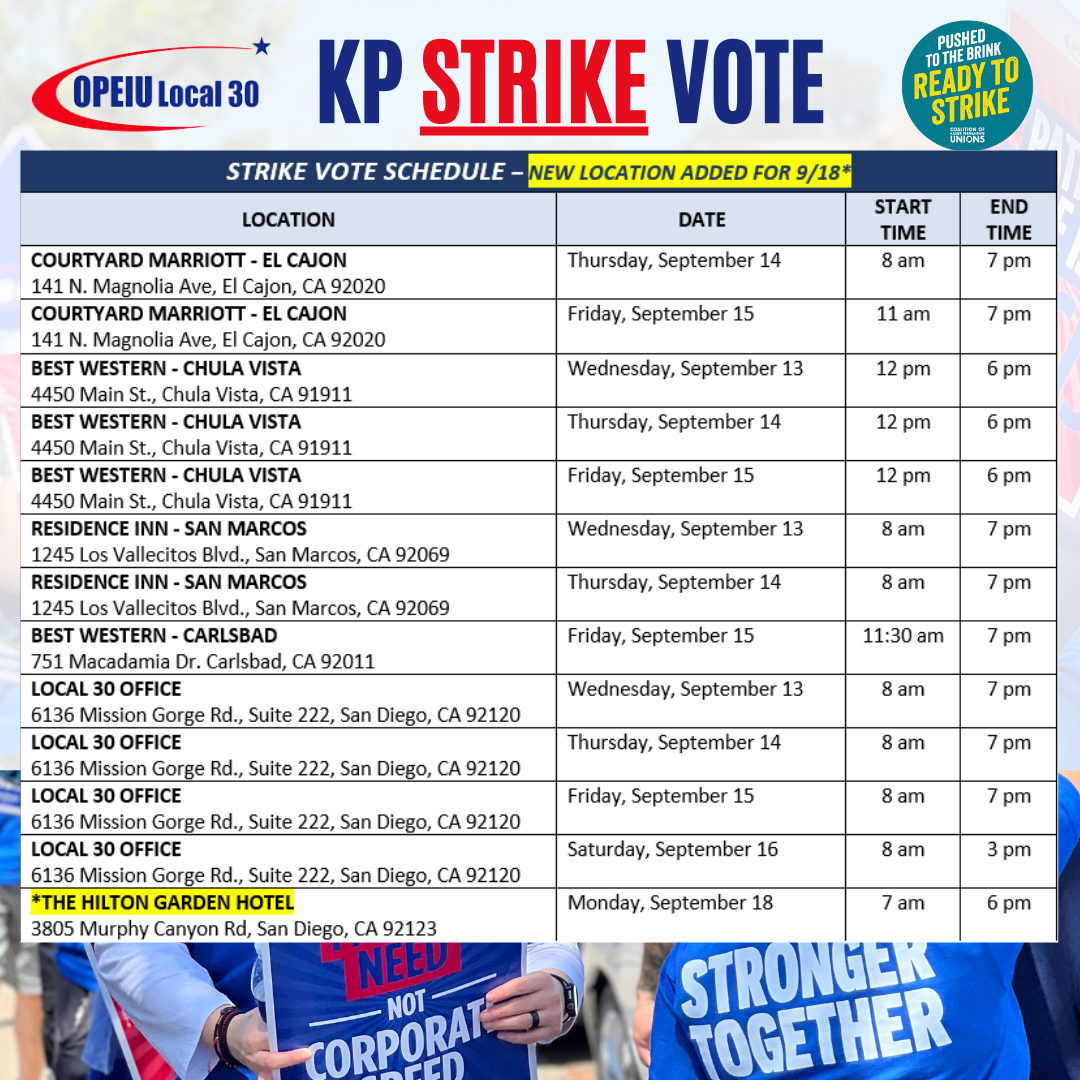 Make Your Voice Heard, Make It Count, Come To One Of These Locations ...